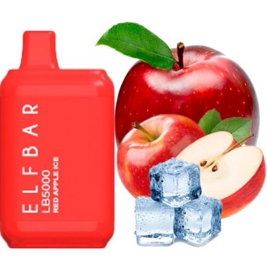 Elf Bar LB5000 - Red Apple Ice