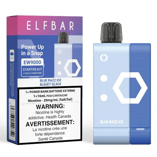 Elf Bar EW9000 Kit | 9000 Puffs | Detachable Pod System & Magnetic Design